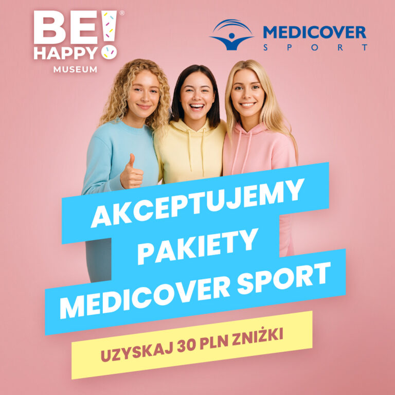 Wir akzeptieren Medicover Sport - BeHappy Museum